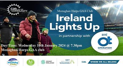 Monaghan Harps | Ireland Lights Up 2024