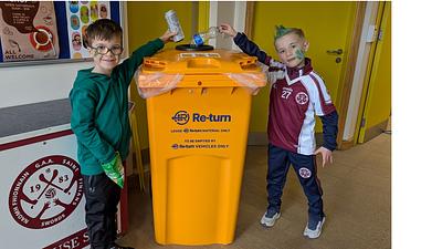 ClubZap | Launch of Finians Re-turn Bin #GreenClub ♻💚