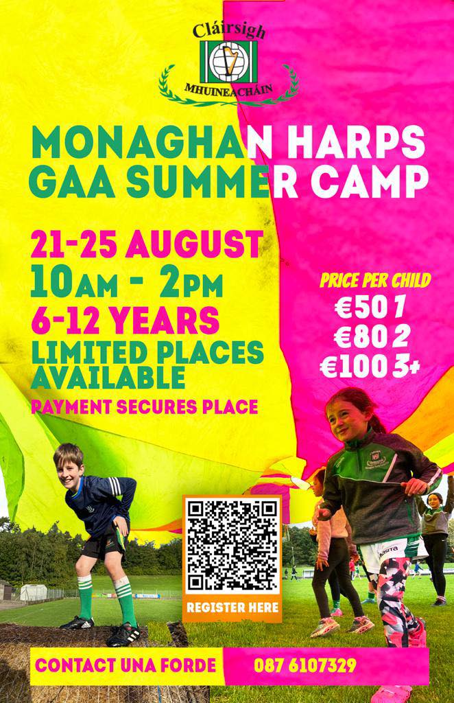 Monaghan Harps | Monaghan Harps Summer Camp 2023
