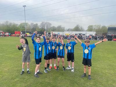 Prestwich Marauders FC | Marauders players enjoy their Heys day